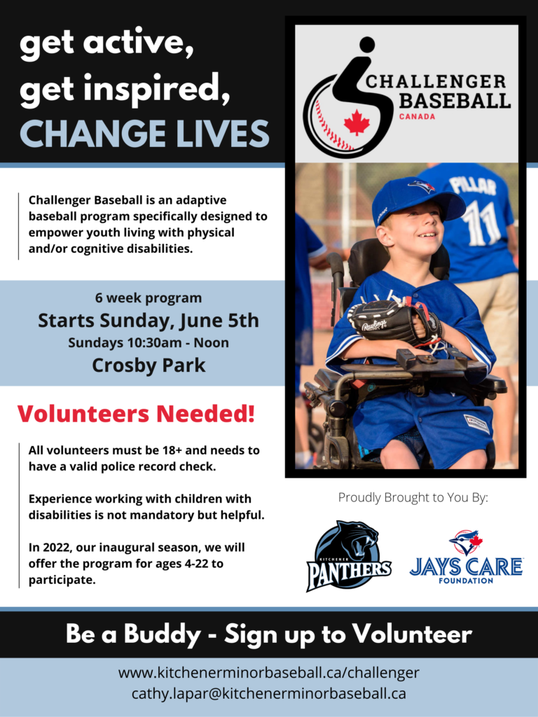 Challenger Baseball - Kitchener Minor Baseball